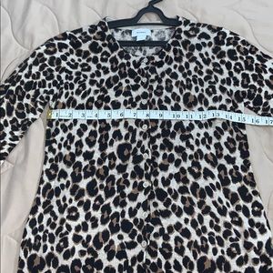 Old Navy | Sweaters | Old Navy Leopard Print Cardigan Sweater | Poshmark